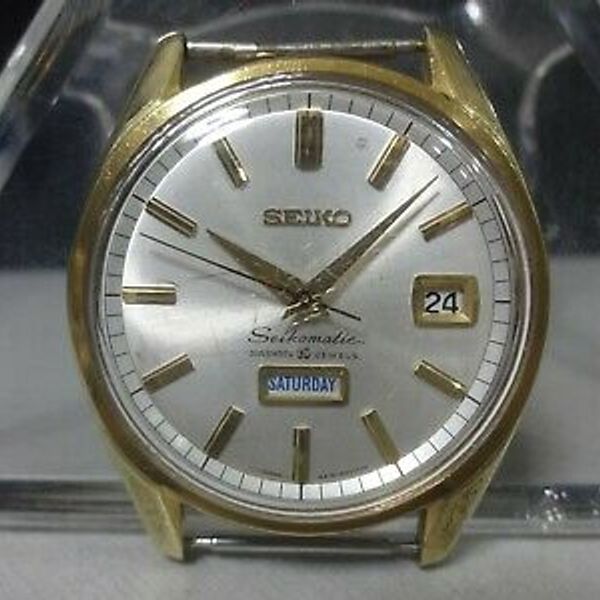 Vintage 1966 SEIKO Automatic watch [Seikomatic Weekdater] 35J 6218-8971 ...