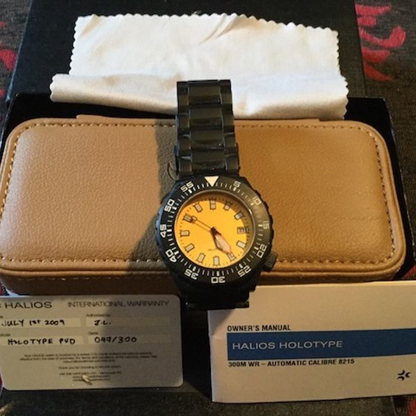 SOLD***FS Only ~ HALIOS HOLOTYPE AUTO*** | WatchCharts