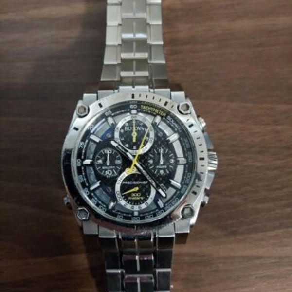 Bulova Precisionist 96B175 Wrist Watch for Men Chronograph No Reserve ...