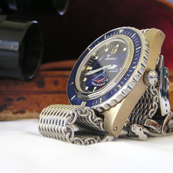 FSOT Squale Master Professional Swiss Automatic Dive watch with Bronze ...