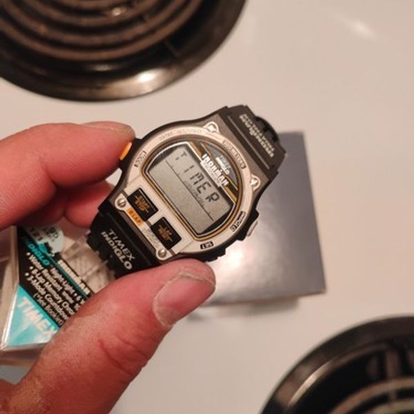Vintage Timex Mens Ironman Triathlon Model 77121 With New Battery ...