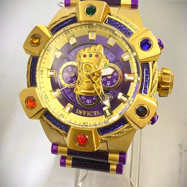 Invicta Limited Edition Marvel Thanos Watch 438/4000 | WatchCharts ...