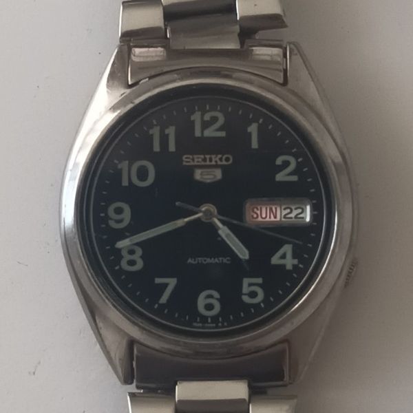 Seiko 5 Day/Date Auto Oct 1996.Movement 7S26 And 605098 Serial Number ...