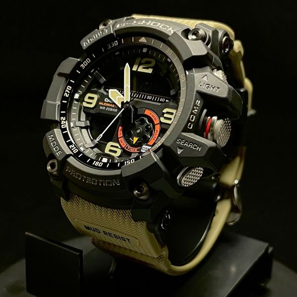CASIO GG-1000-1A5DR MUDMASTER New with Tags Altimeter/Barometer/Compass ...