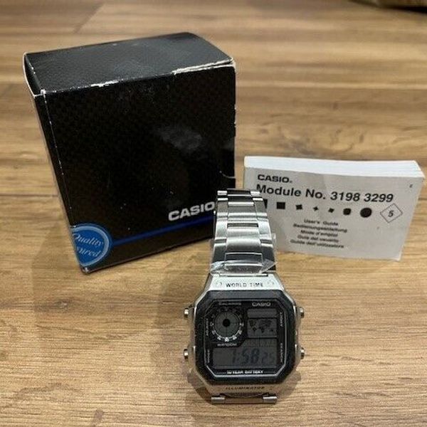 Casio Silver Digital Watch | WatchCharts Marketplace