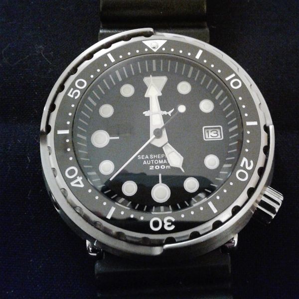 SOLD: Sharkey Sea Shepherd Tuna Homage - $130 | WatchCharts