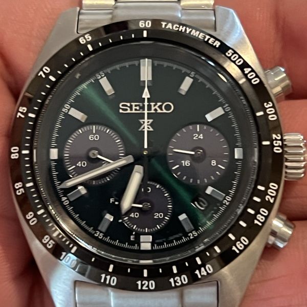 Seiko Prospex 'Deep Green' Speedtimer Solar Chronograph 39mm Menâ s ...