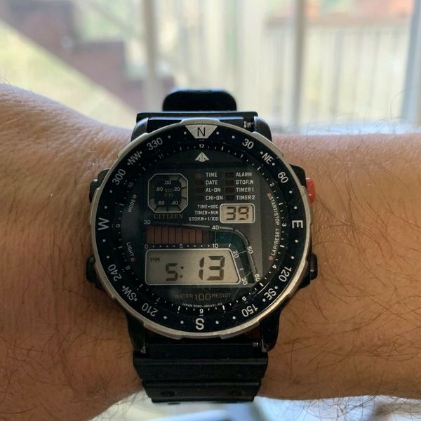 Citizen Windsurfer D060 42-8035, vintage, excellent working condition ...