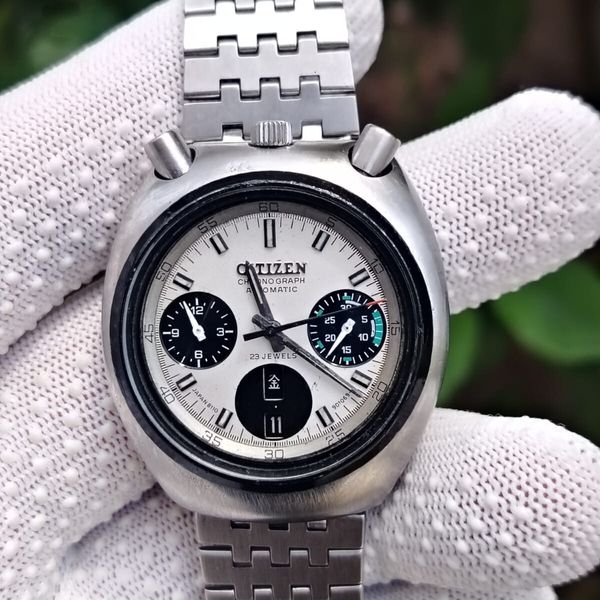 VINTAGE RELOJ CITIZEN CHRONO BULLHEAD TSUNO RALLY REF.67-9011 DE LOS AÃ ...