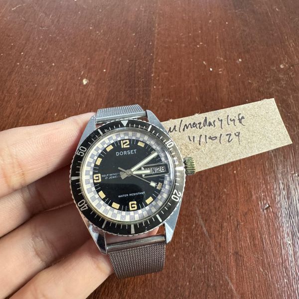 [WTS/WTT] [repost] Vintage Dorset Diver Selfwinding Automatic Tuxedo ...