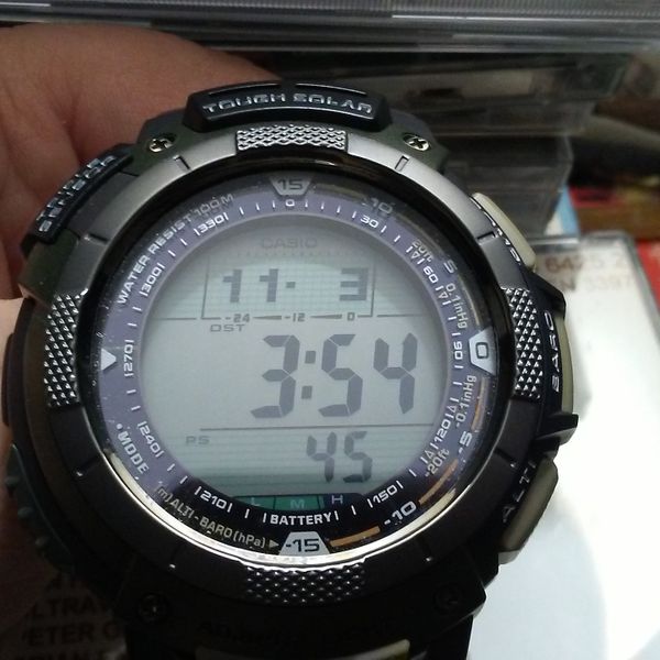 FS: Casio Pathfinder/Protrek PAG-80 Solar Altimeter/Barometer/Compass ...