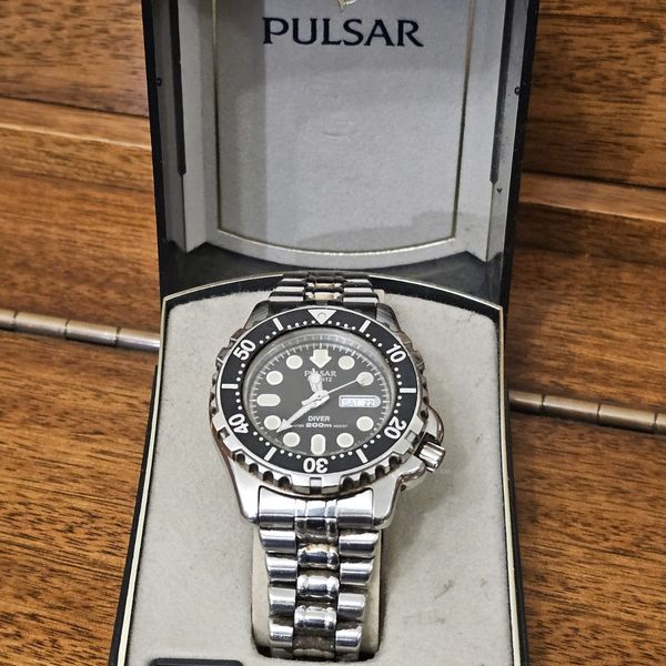 pulsar divers 200m Scuba Watch By Seiko V736-6A20 | WatchCharts Marketplace