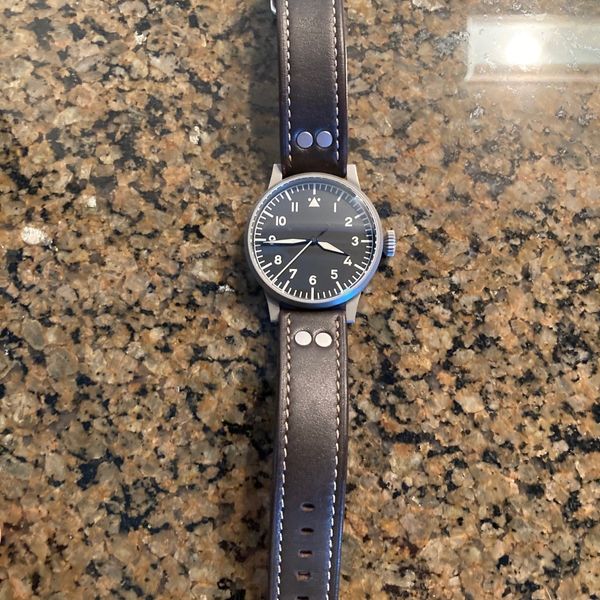 Laco Pilot Watch Original Flieger - Munster 42mm Type A, No logo - Full ...
