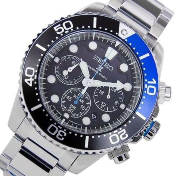 Seiko Prospex Men's Black Watch - SSC017 | WatchCharts