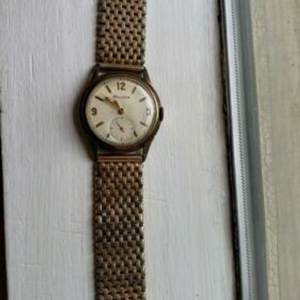 Vintage Bulova 10AK 15 Jewels mechanical Watch WW2 era Military 10k rgp ...