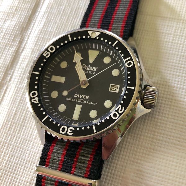 FS: Pulsar 150m Diver 1981 Y514-6009 | WatchCharts Marketplace