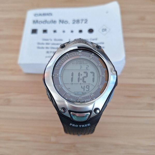 Casio PRO TREK PRG-70 Triple Sensor Solar Powered Watch | WatchCharts Marketplace