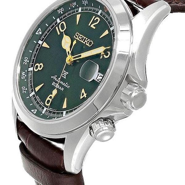 Brand New SPB121 Seiko Men's Prospex Alpinist Automatic Green Dial Men ...