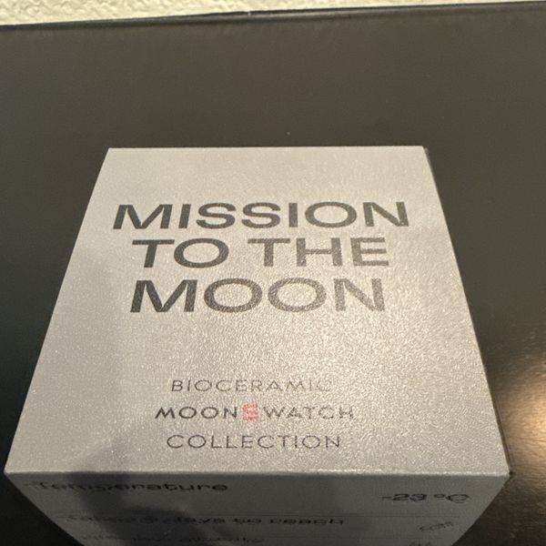 Omega X Swatch Moonswatch Mission to the Moon + Swatch Strap ...