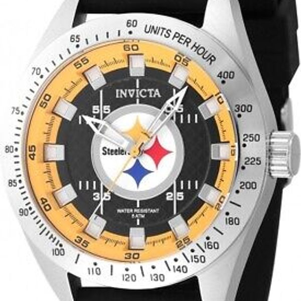 Invicta Nfl Pittsburgh Steelers Quartz Men's Watch 47858 | WatchCharts ...