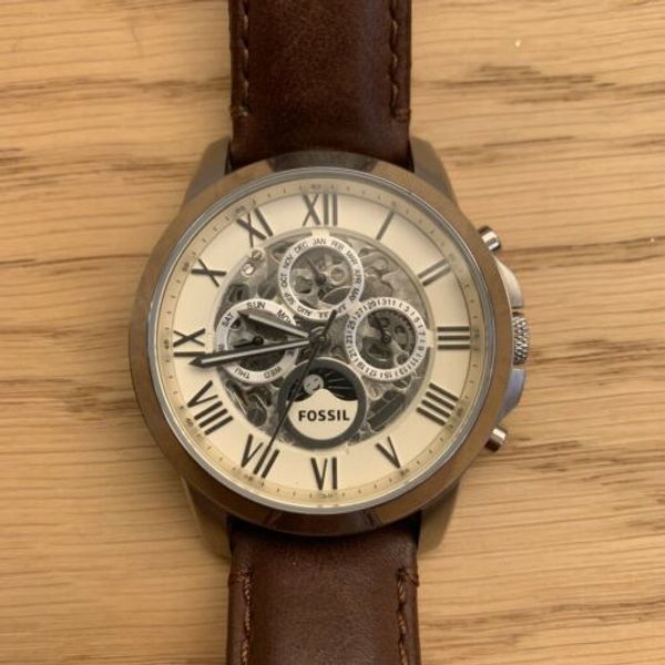 Fossil Automatic Men Watch Wrist ME3027 111403 5 ATM All Stainless ...