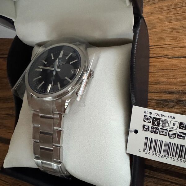 Casio OCEANUS OCW-T200S-1AJF Men Watch | WatchCharts Marketplace
