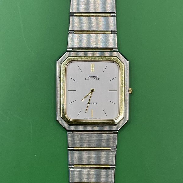 Seiko Lassale Men's Ultra Thin Quartz Watch Vintage | WatchCharts Marketplace