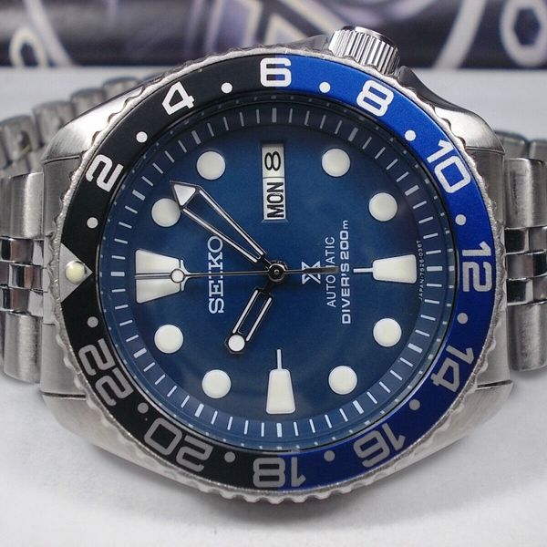 SEIKO SCUBA DIVERS SKX007 AUTO MENS WATCH 7S26-0020 'BLUE PROSPEX' (SN ...