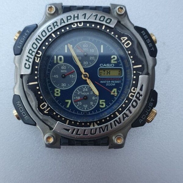 Old 1990s Casio Mda-100 Wrist Watch | WatchCharts Marketplace