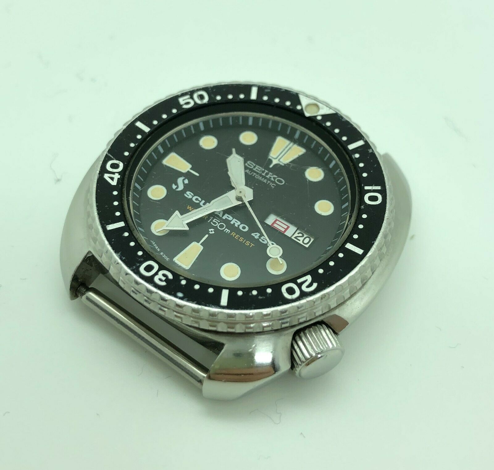 [w717] SEIKO DIVER 6306-7001 SCUBAPRO 450 All original Automatic Rare ...