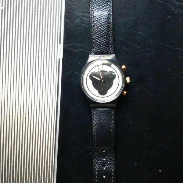 SWATCH CHRONO SCB109 COLOSSAL 1991 SWISS MADE BOX VINTAGE | WatchCharts ...