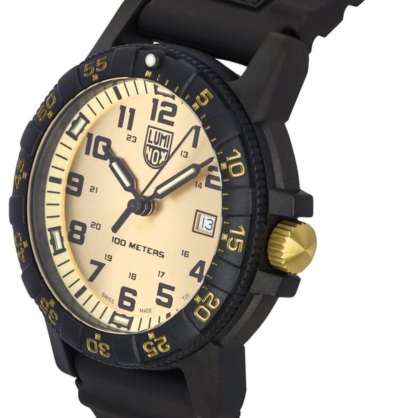 Luminox Sea Gold Dial Sports Quartz 100M Men's Watch XS.0325.GP ...