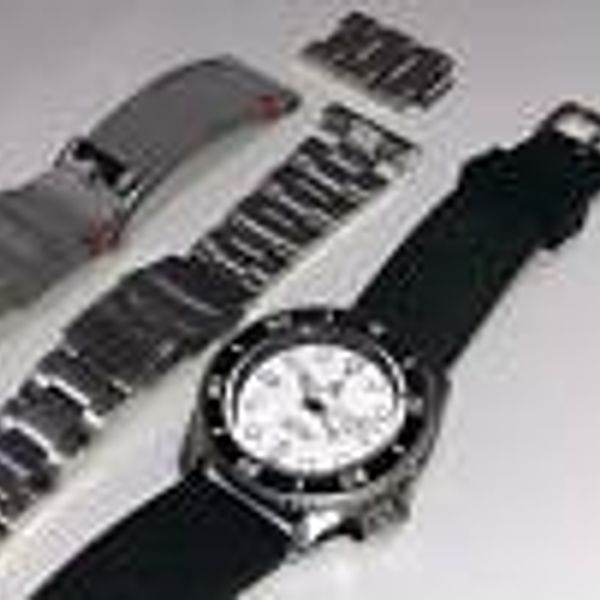 Genuine Seiko SKX007 Polar Mod Grand Seiko Rolex Style w Stainless ...