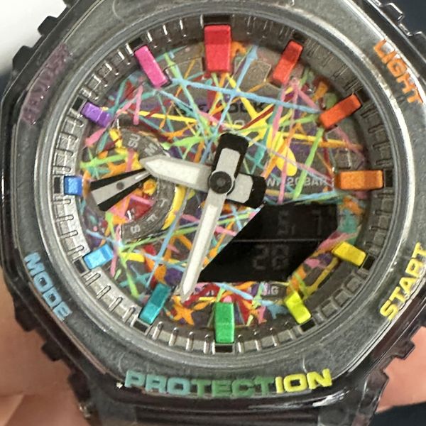 [WTS] IFL G-Shock CasioOak “Licorice Rush” Jelly Splash Watch ...