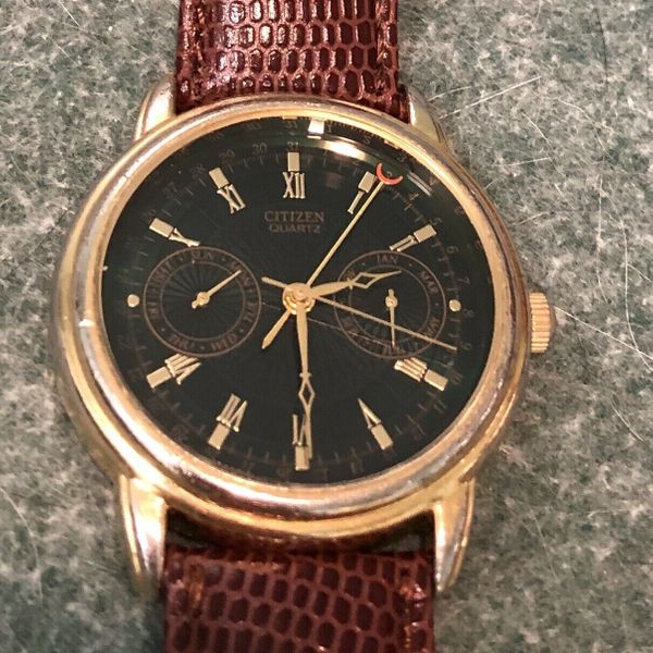 Citizen 6355-G31191 Triple Date Watch in Beautiful Condition ...