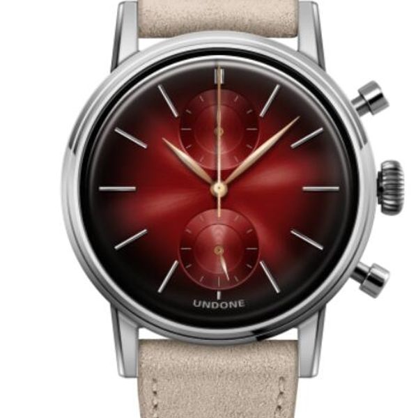 UNDONE URBAN MYSTIQUE MARS Mecha Quartz Watch [Silver Frame Calf ...