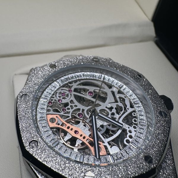 Silver Audemars Piguet (AP) Skeleton Watch | WatchCharts Marketplace