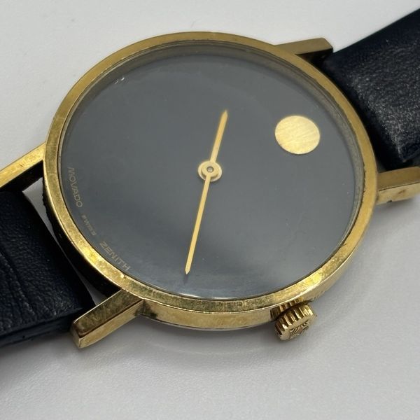Vintage Movado Zenith Museum Mechanical Watch Blue Dial 20.0520.305 ...
