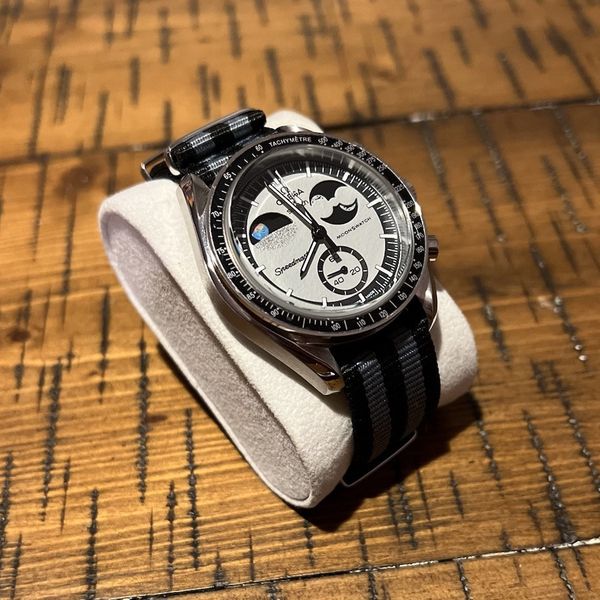 OMEGA x Swatch MoonSwatch - Mission to EarthPhase - Steel Metal Mod ...