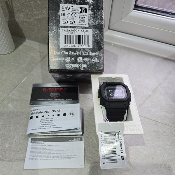 Casio G-Shock GW-BX5600-1A1ER Negative MIP display | WatchCharts ...