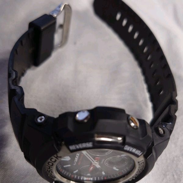 Casio G-Shock Black Multi Dial Watch Model AWG-M100 | WatchCharts ...