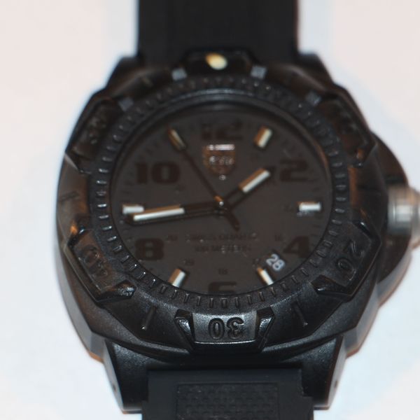 FS: Luminox 0201.BO Blackout | WatchCharts Marketplace