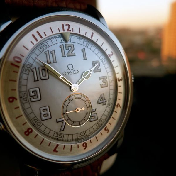 Omega rare Museum Pilot white dial variant | WatchCharts