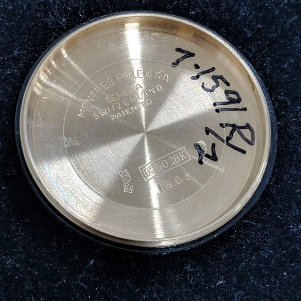 Rolex 1502 Florentine 18K cal 1560 | WatchCharts Marketplace