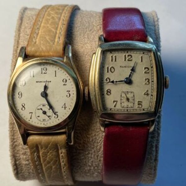 Vintage Hamilton 987 Watches 1927 & 1928 | WatchCharts Marketplace