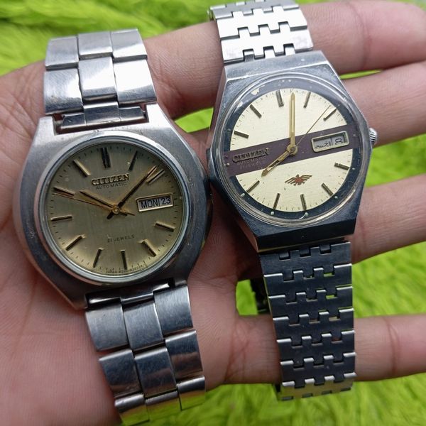 Lot of 4 Citizen Automatic Vintage Day/ Date Men's Watchâ | WatchCharts ...