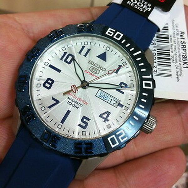 Seiko 5 Sports Mount Fuji World Heritage Limited Edition Men's Watch ...