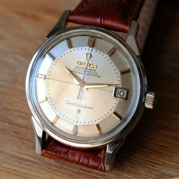 GENUINE SWISS 1962 OMEGA CONSTELLATION CALENDAR REF 14902 PIE PAN DIAL ...