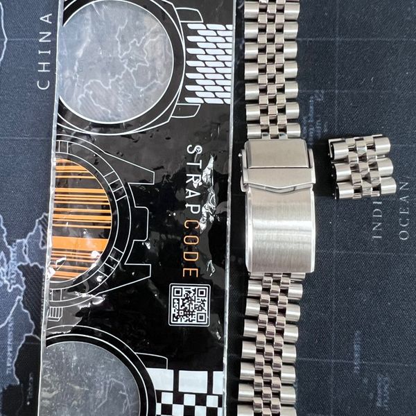 Strapcode 18mm jubilee bracelet with quick release | WatchCharts ...