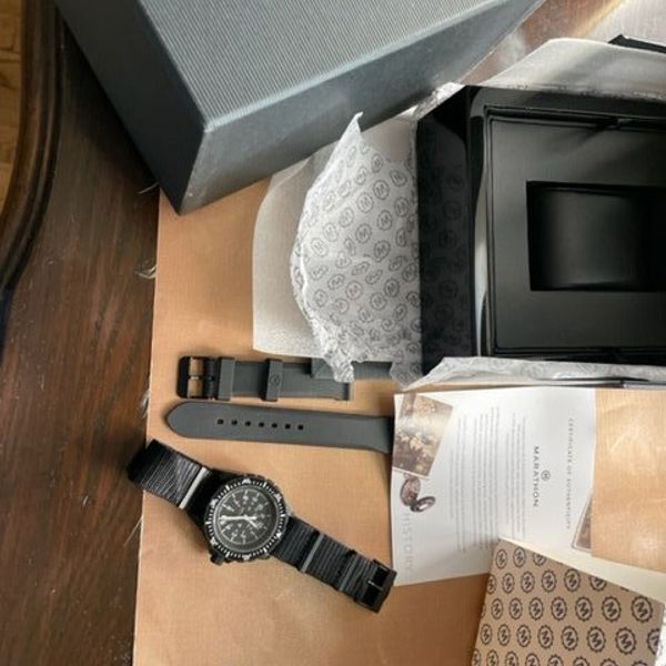 FS: Marathon GSAR Auto 300M Diver in Anthracite (PVD Black) | WatchCharts